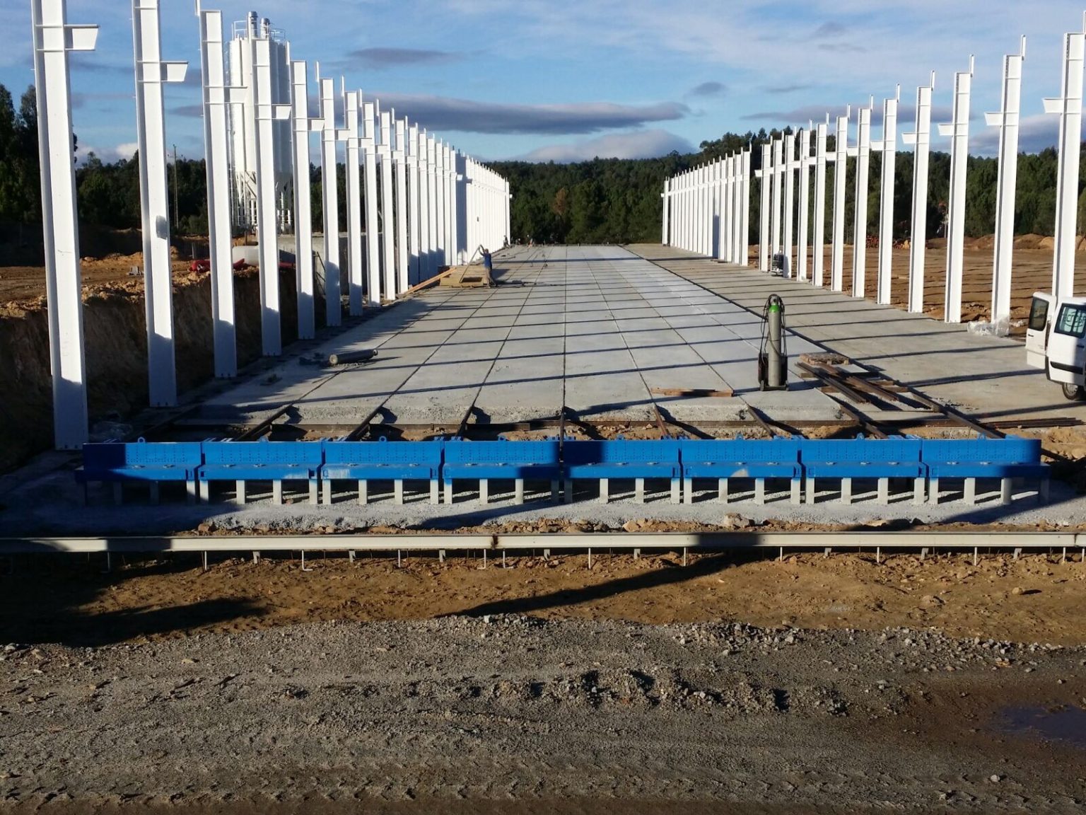 Instalaciones para hormigón pretensado - Tecnospan